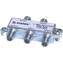 Best Buy: Steren MATV RF Splitter Silver 200-224