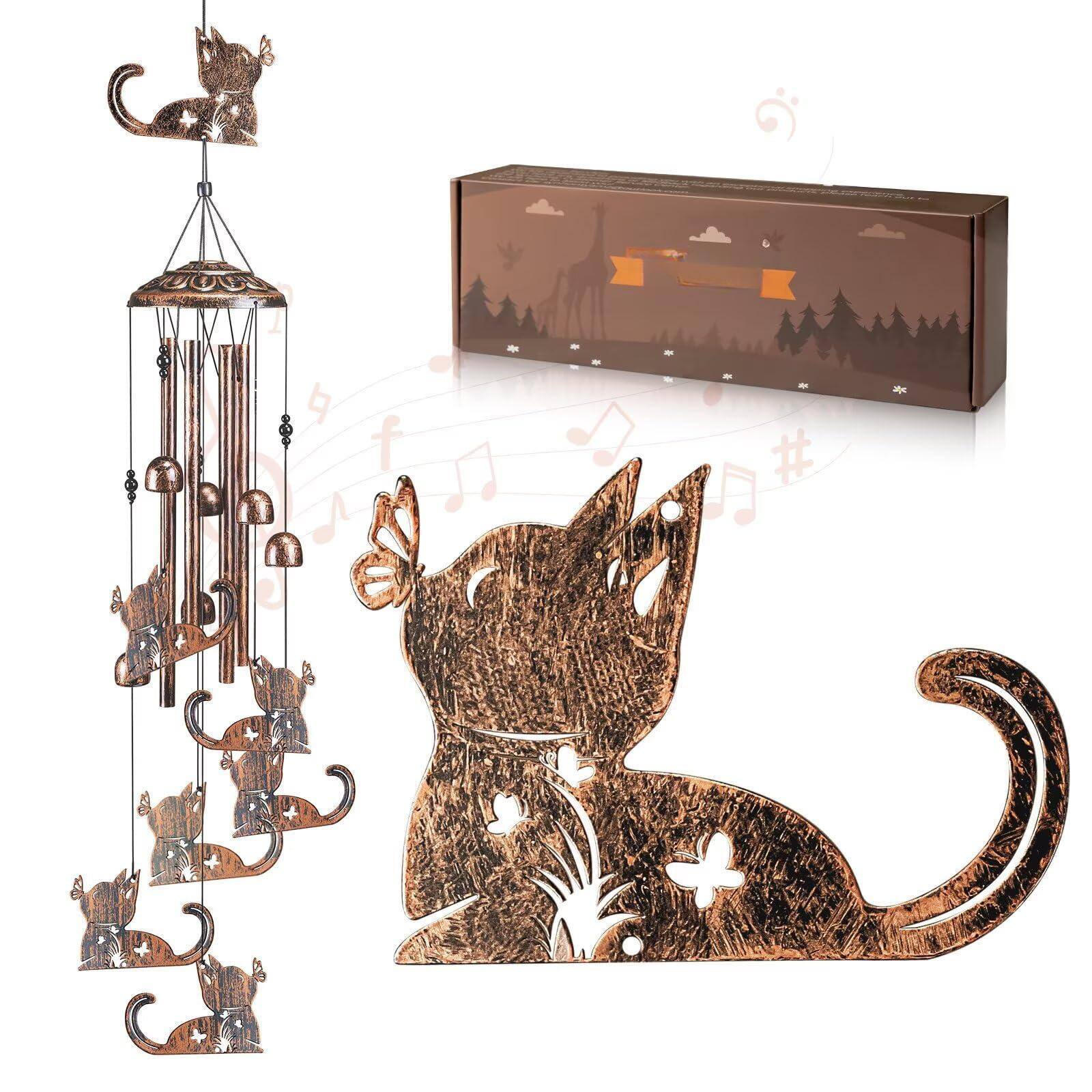 Fabibe Wind Chimes For Outside Gardening Gifts Lover Women Men Mom ...