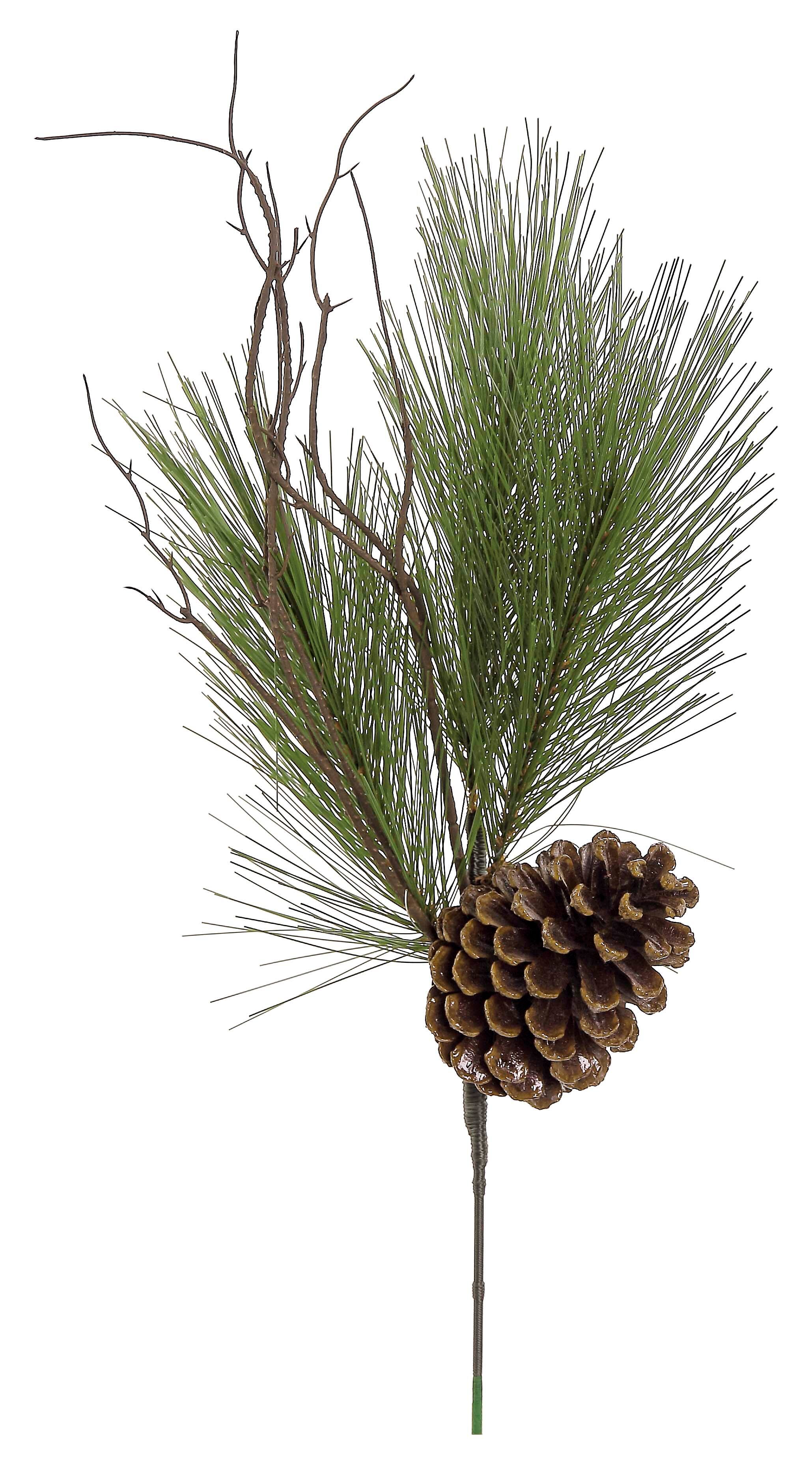 Select Artificials 22" Long Pine Needles with Pine Cone and Twigs ...