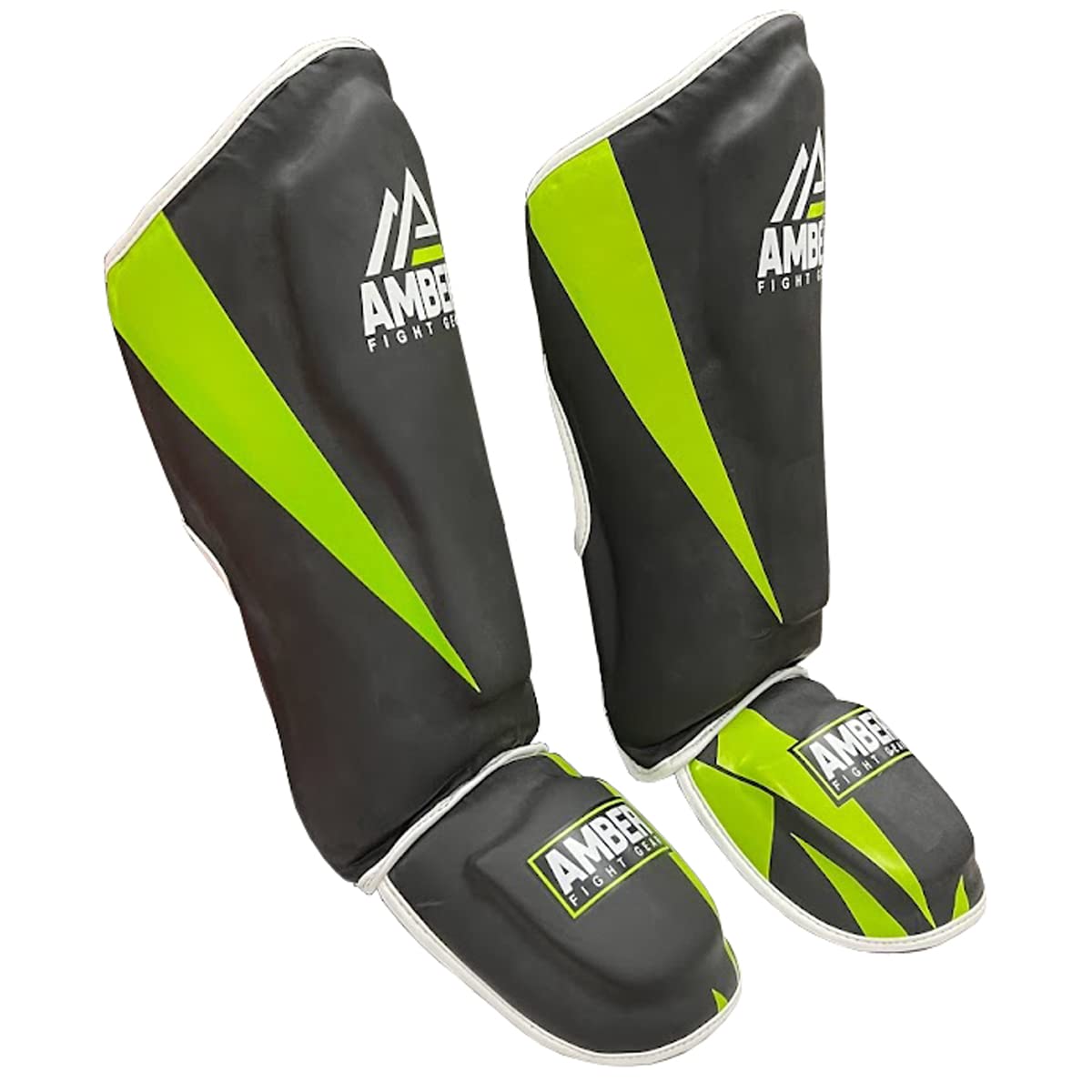 Amber Sporting Goods Pro Style Competition Muay Thai Shin Guards with ...