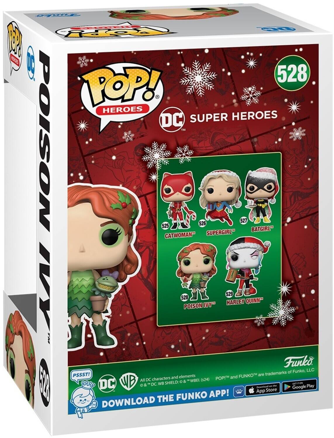 Funko POP! Heroes: DC Comics Holiday 2024 Poison Ivy Collectibles ...