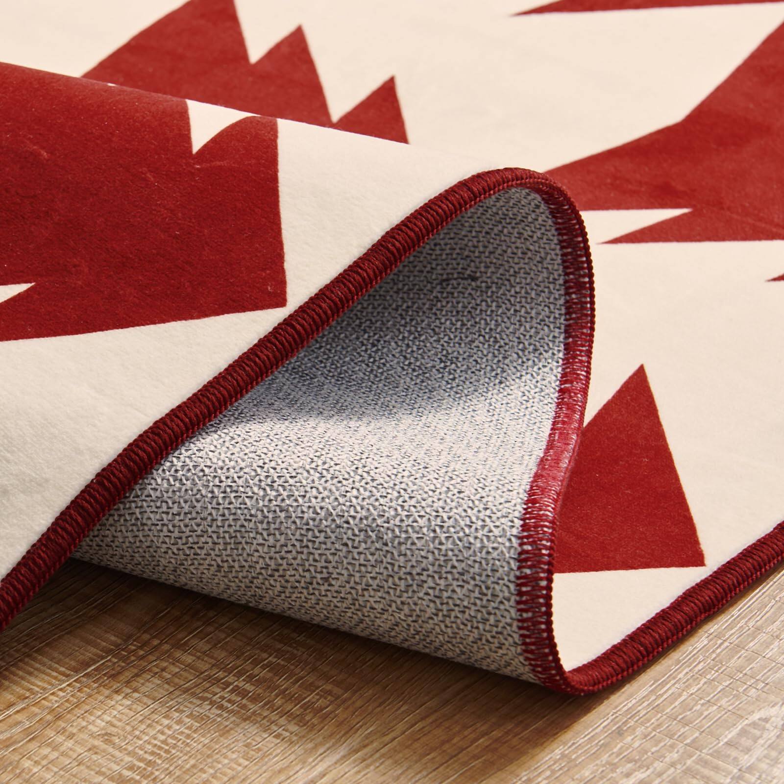 Paradigms Interiors Christmas Runner Rug For Kitchen Holiday Hallway ...