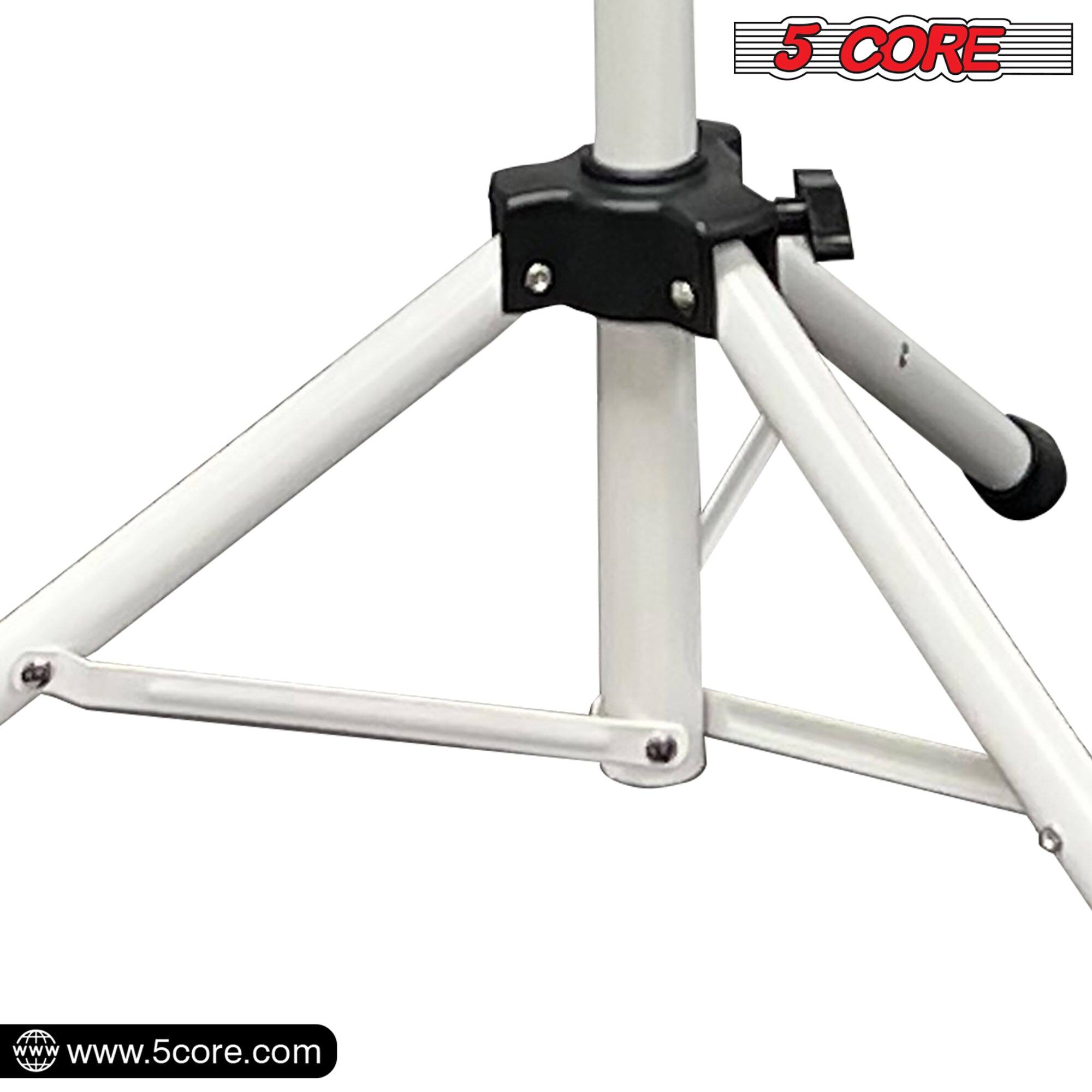 5 CORE Music Stand Adjustable Desktop Book Stands w Mic Holder Portable ...