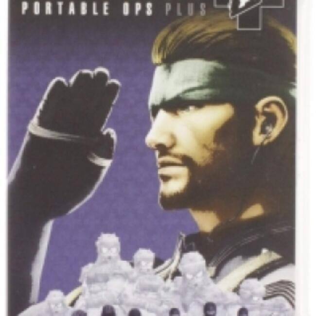 Konami Metal Gear Solid: Portable Ops Plus - PlayStation Portable - PSP ...