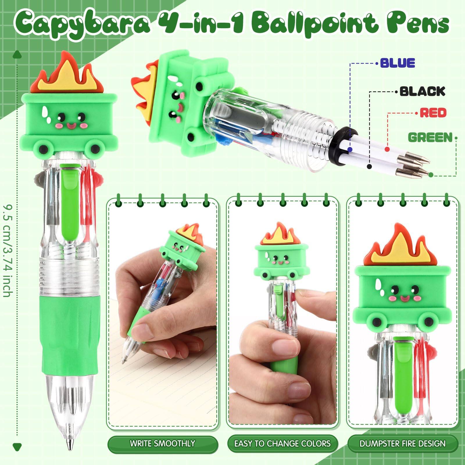 Paradigms Interiors Dumpster Fire Pens Gifts Bulk Funny 4 in 1 ...