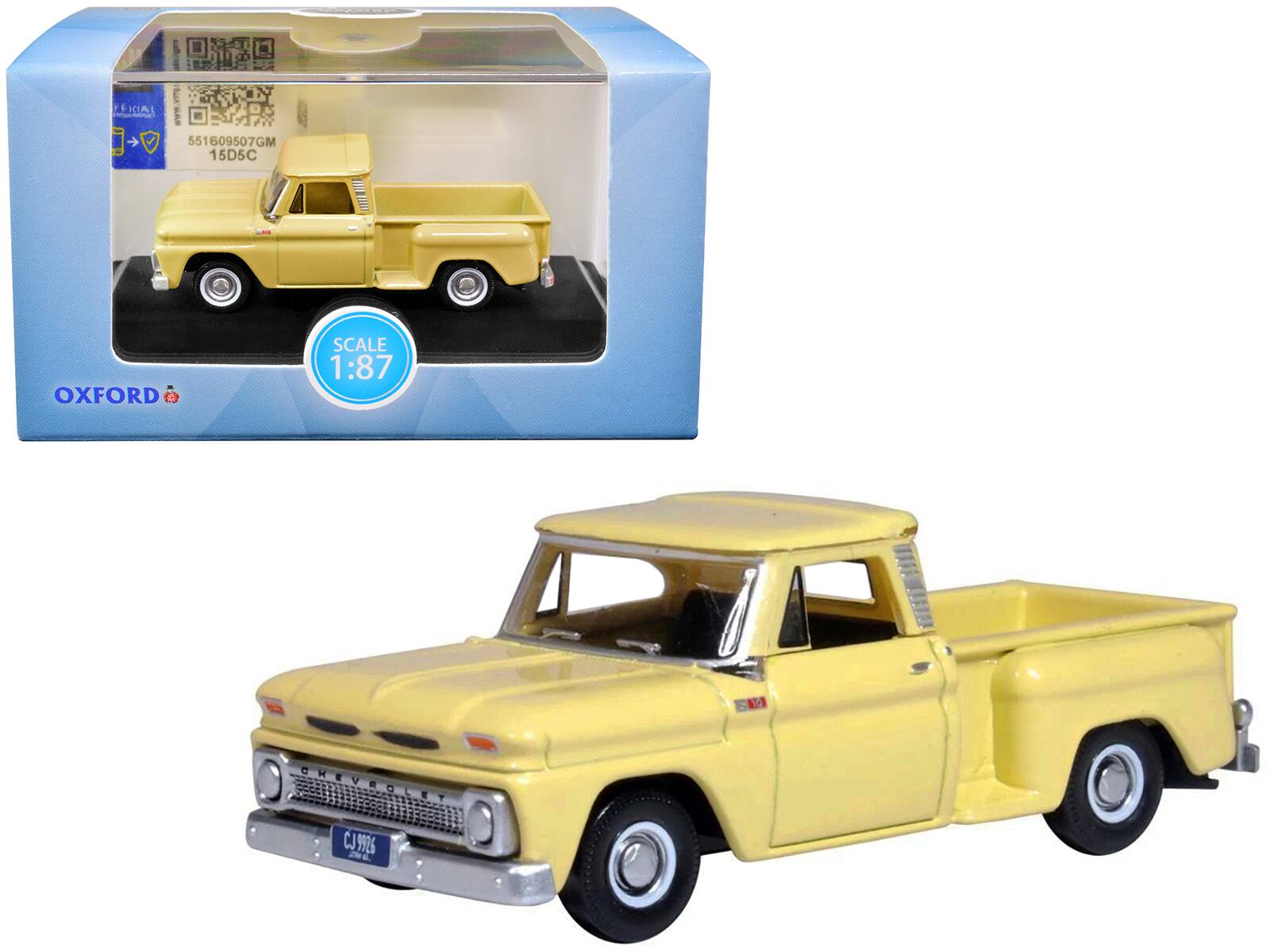 1965 Chevrolet C10 Stepside Pickup Truck 1/87 (HO) Scale Diecast Model ...