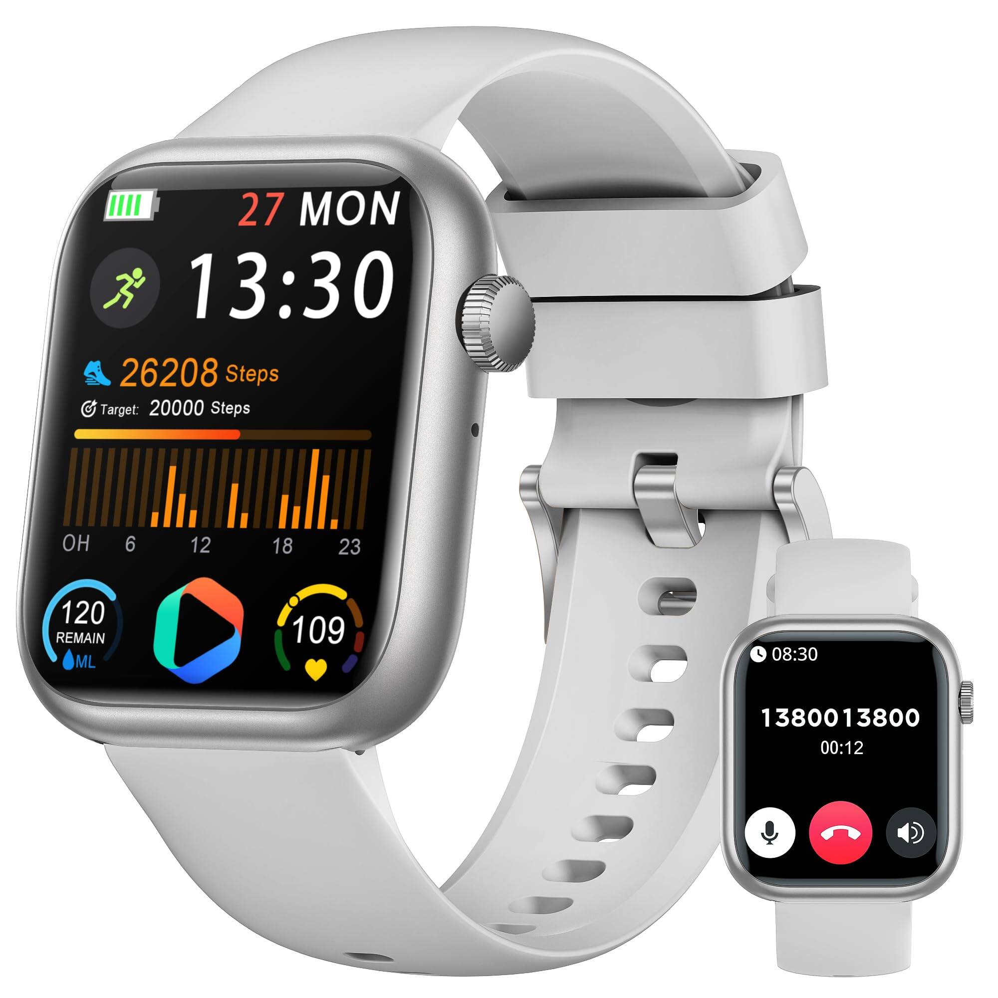 The Best Inks Smart Watch For Men Women 1.83" Fitness (answer/make Call ...