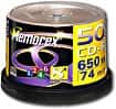 Best Buy: Memorex 650MB 8x CD-R Disc Spindle (50-pack) 3202-3130