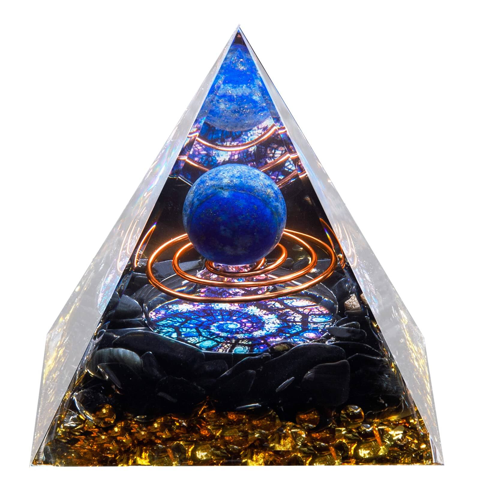 Refined Abode Design Mini Green Aventurine Orgone Pyramid for Luck ...