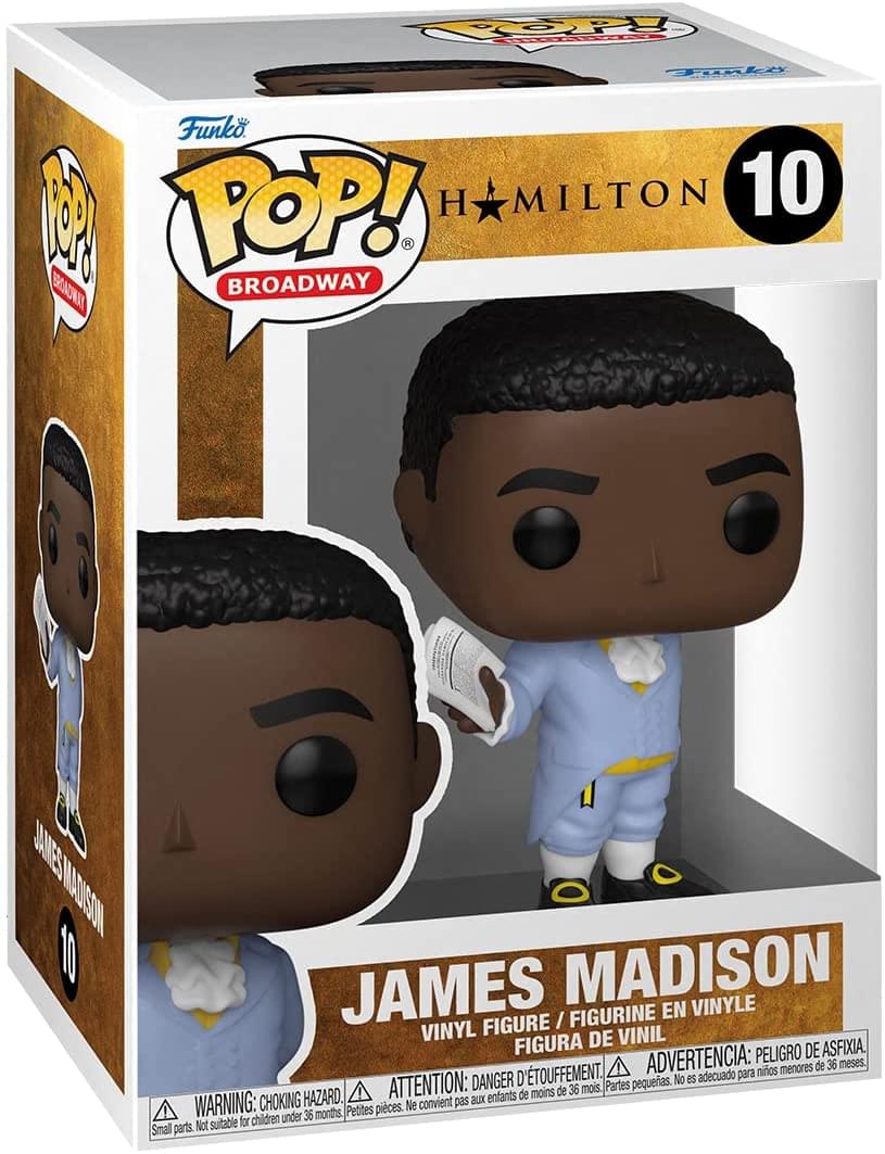 Hamilton Funko POP Vinyl Figure | James Madison Brown 59270 - Best Buy