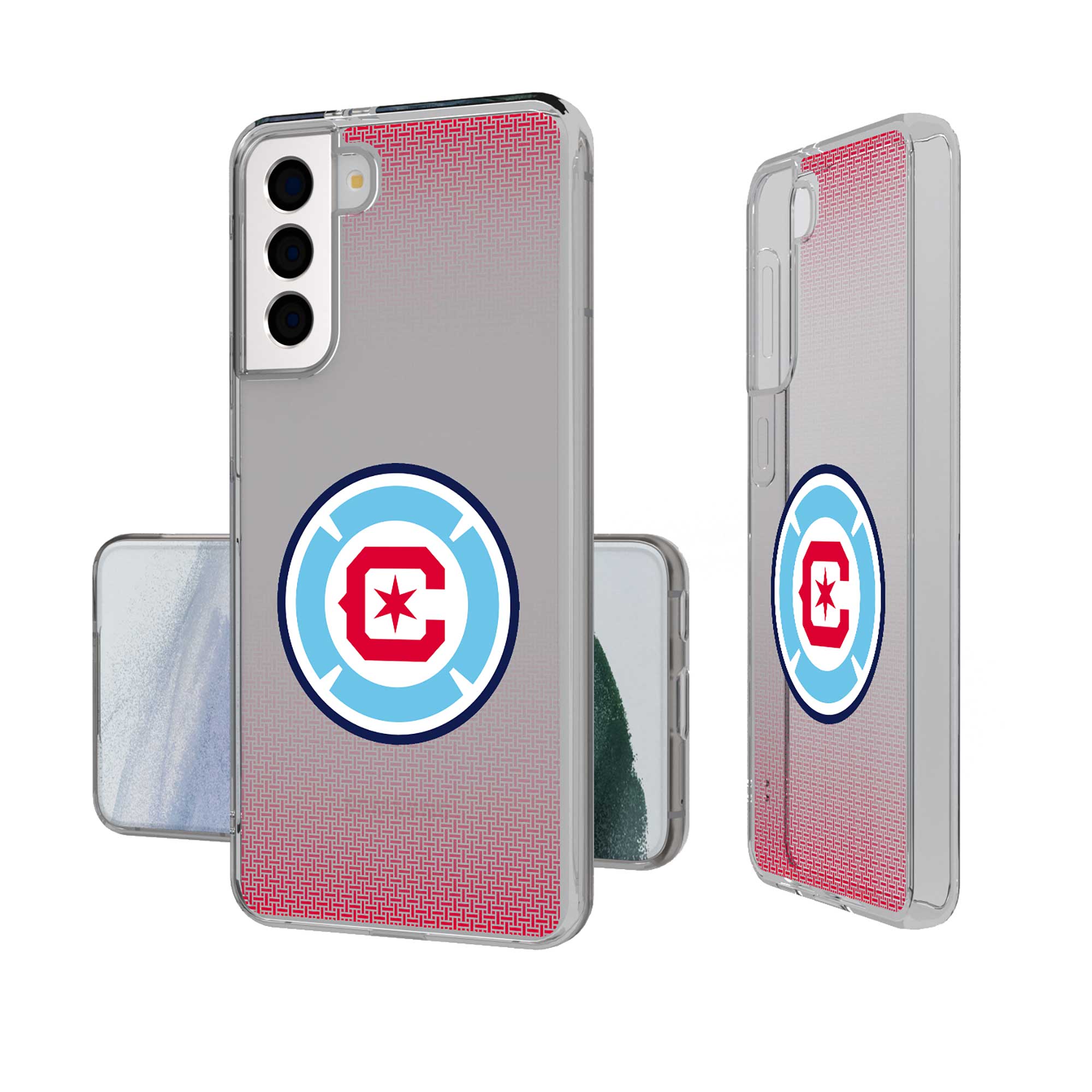 Keyscaper MLS Chicago Fire Linen Logo Galaxy Clear Case S23 Ultra ...
