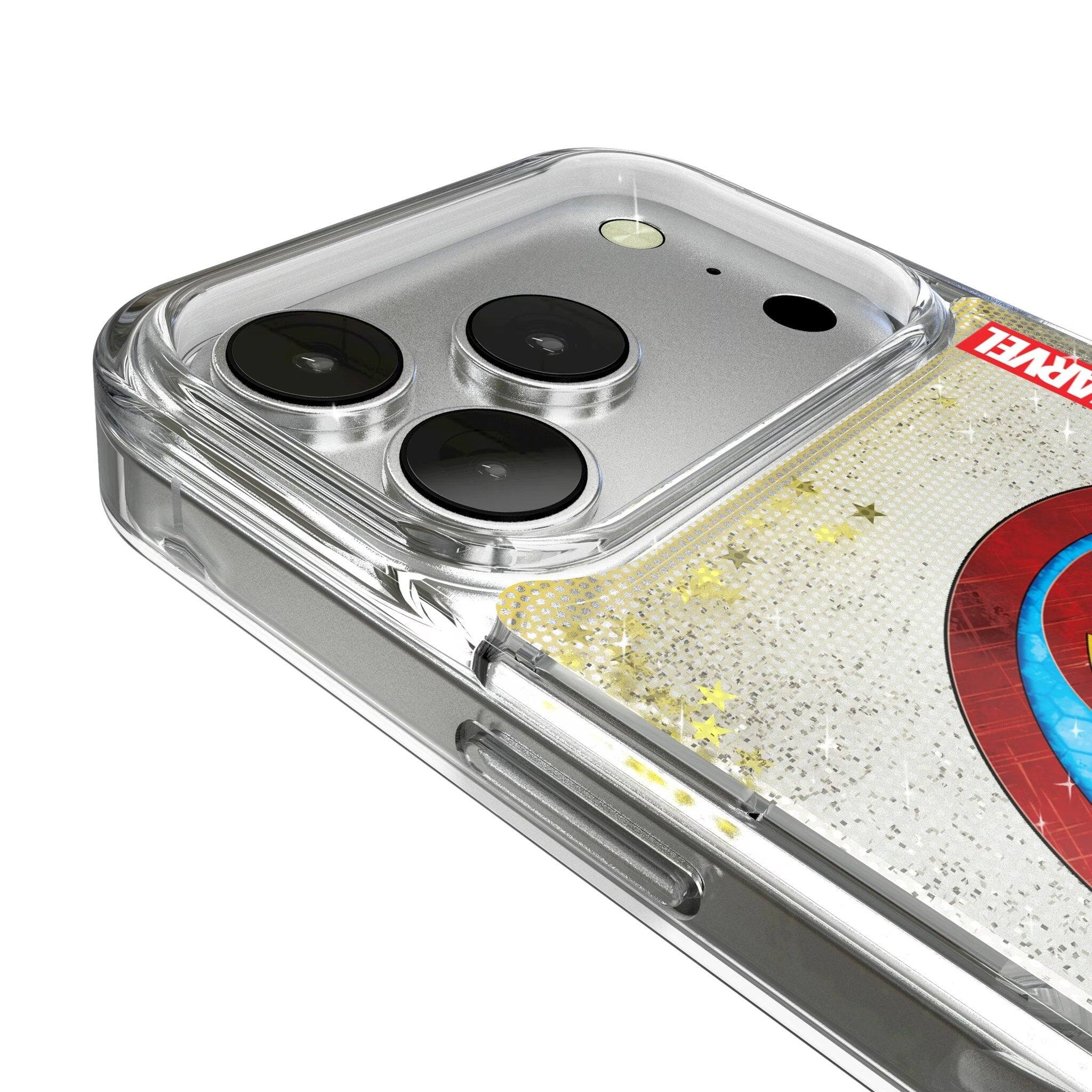 Keyscaper Marvel Grid Glitter Phone Case Apple iPhone 17 Iron Man ...