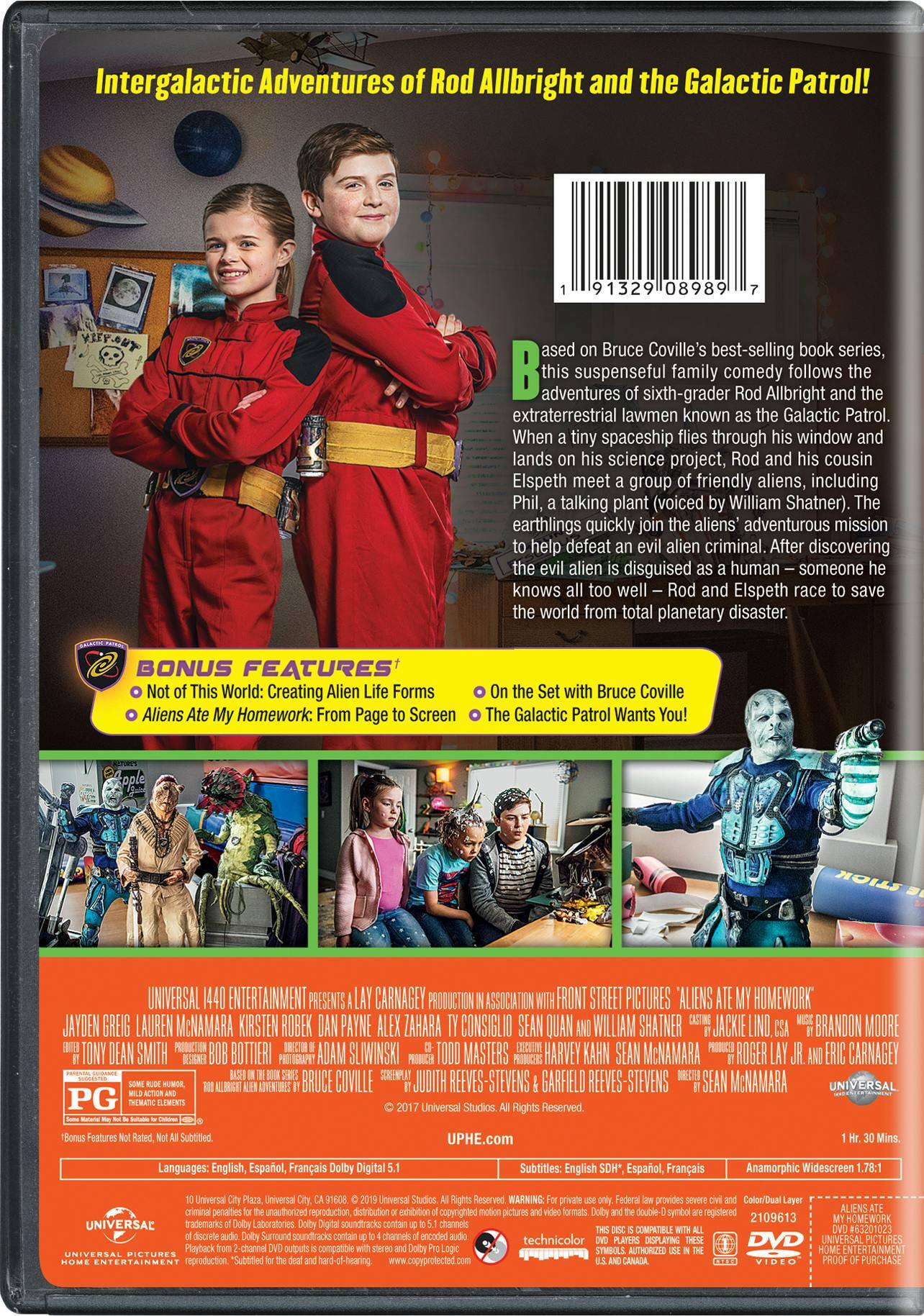 Aliens Ate My Homework (DVD New Box Art) [DVD] [Standard] - Best Buy