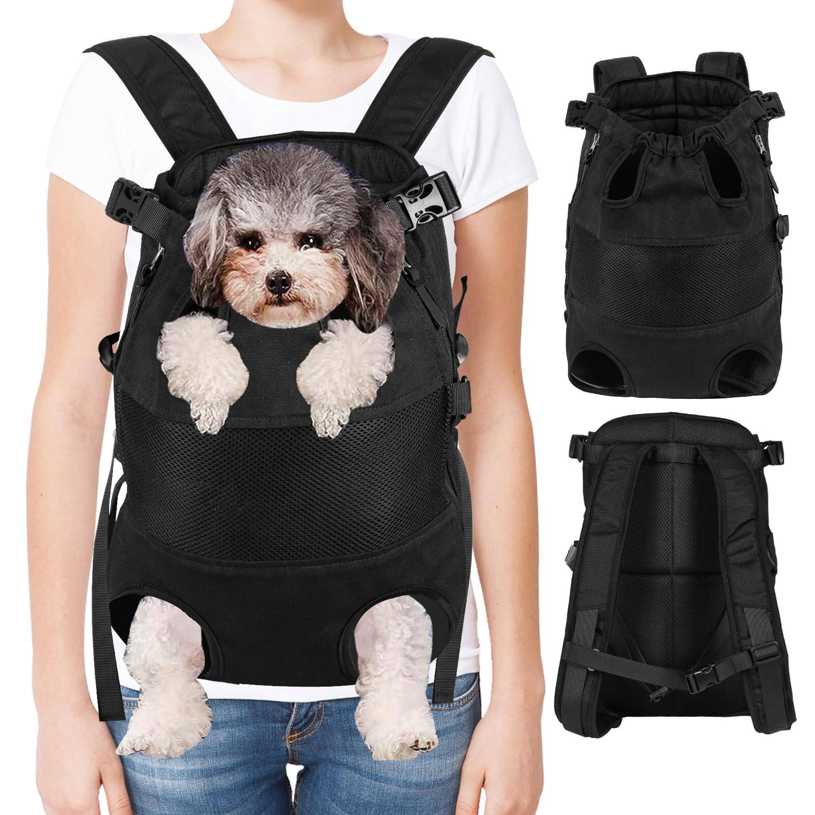 Live At Space Dog Carrier Backpack Out Front Facing Pet For Small ...