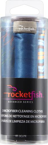 Best Buy: Rocketfish™ Microfiber Cleaning Cloths (3-Pack) Multi RF-3CLPR