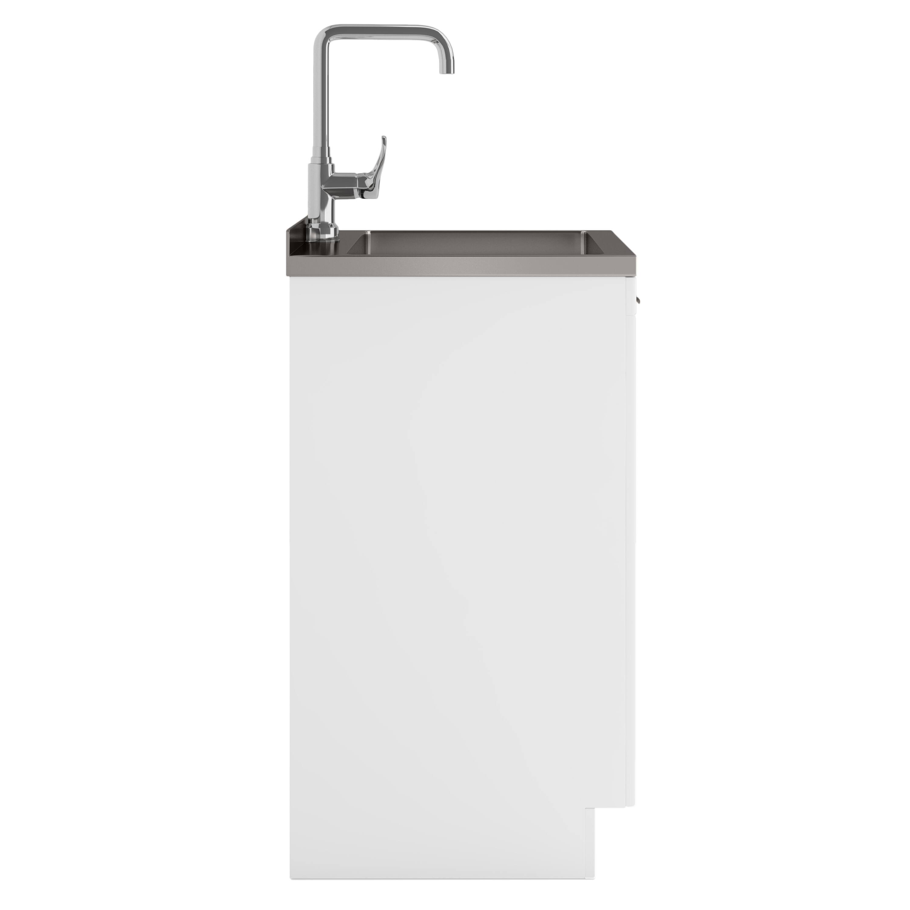 Murphy All In One 24 inch Laundry Utility Sink and Cabinet AXCLDYMUR24 ...