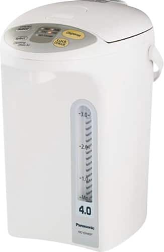 Customer Reviews: Panasonic 4.1-Quart Electric Thermal Pot White/Silver ...