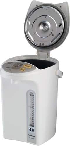 Customer Reviews: Panasonic 4.1-Quart Electric Thermal Pot White/Silver ...