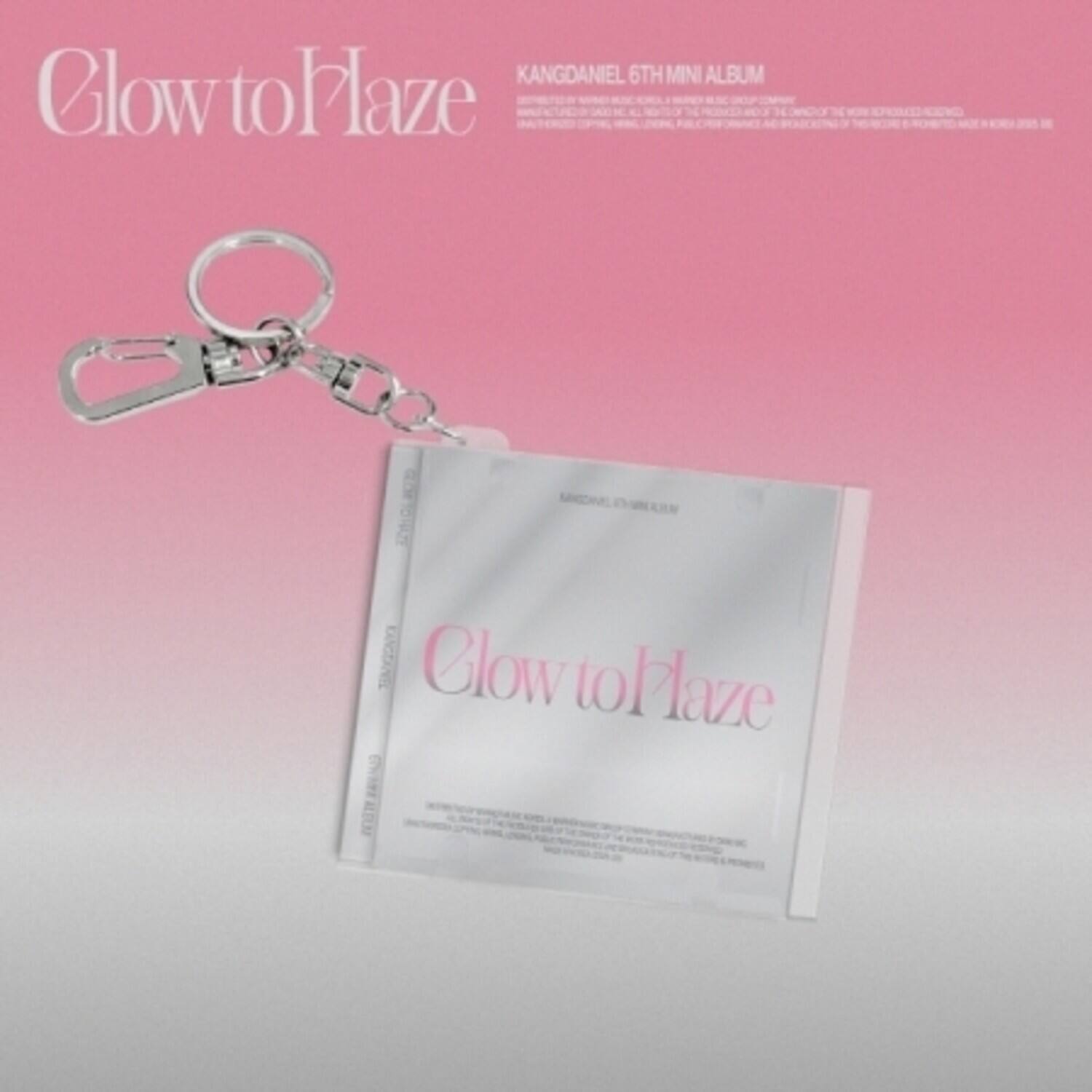 Kang Daniel Glow To Haze Mini CD Keyring Version incl. Keyring, Pin ...
