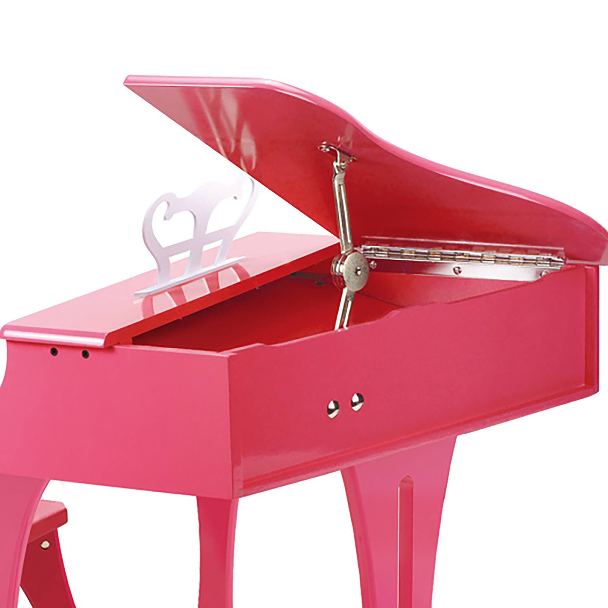 Best Buy: Hape Happy 30 Key Grand Piano with Bench in Pink, Preschool ...