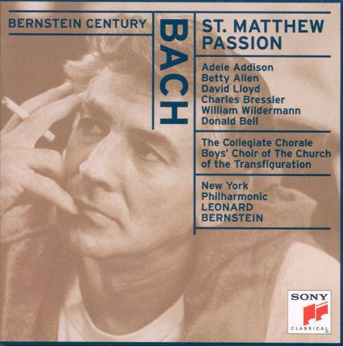 Best Buy: Bach: Saint Matthew Passion [CD]