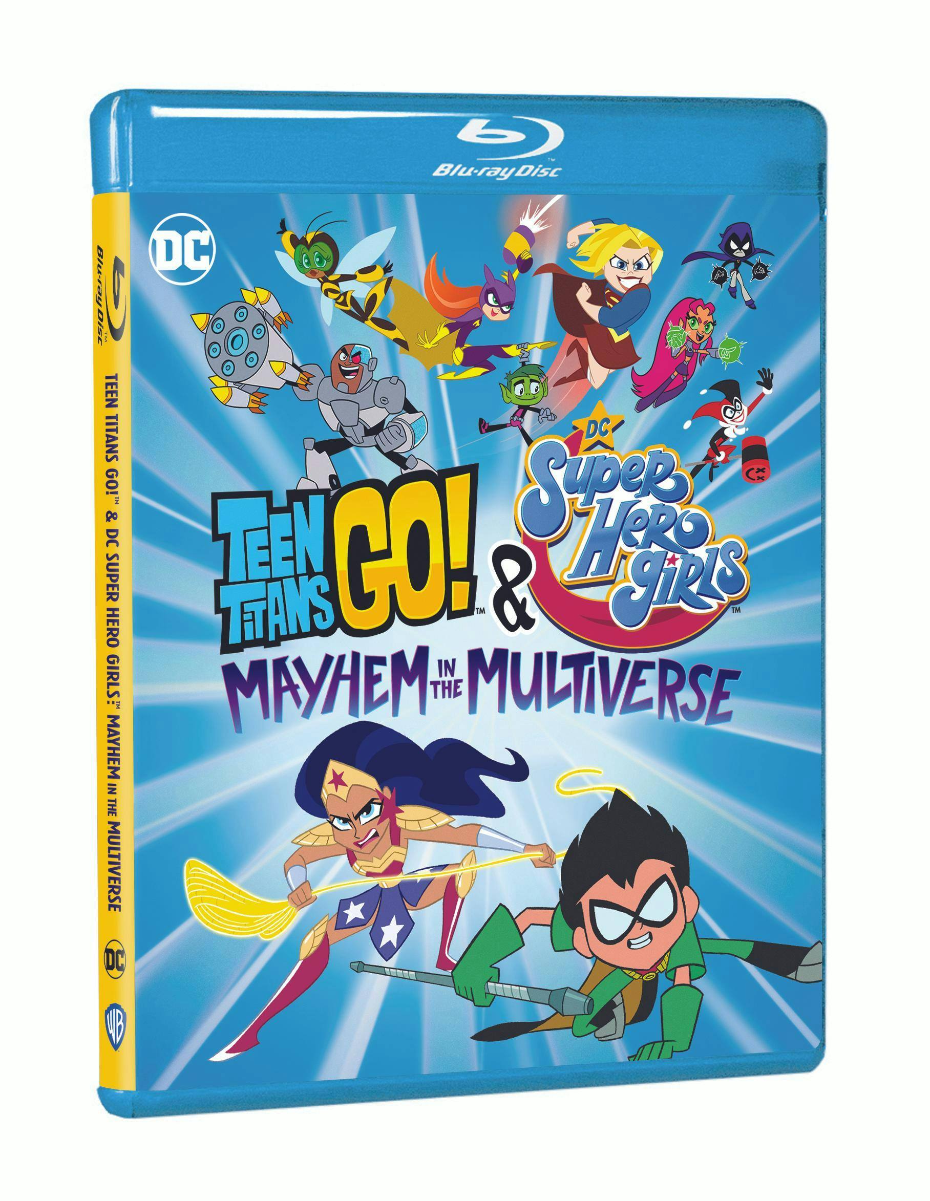 Teen Titans Go! & DC Super Hero Girls: Mayhem in the Multiverse [Blu ...