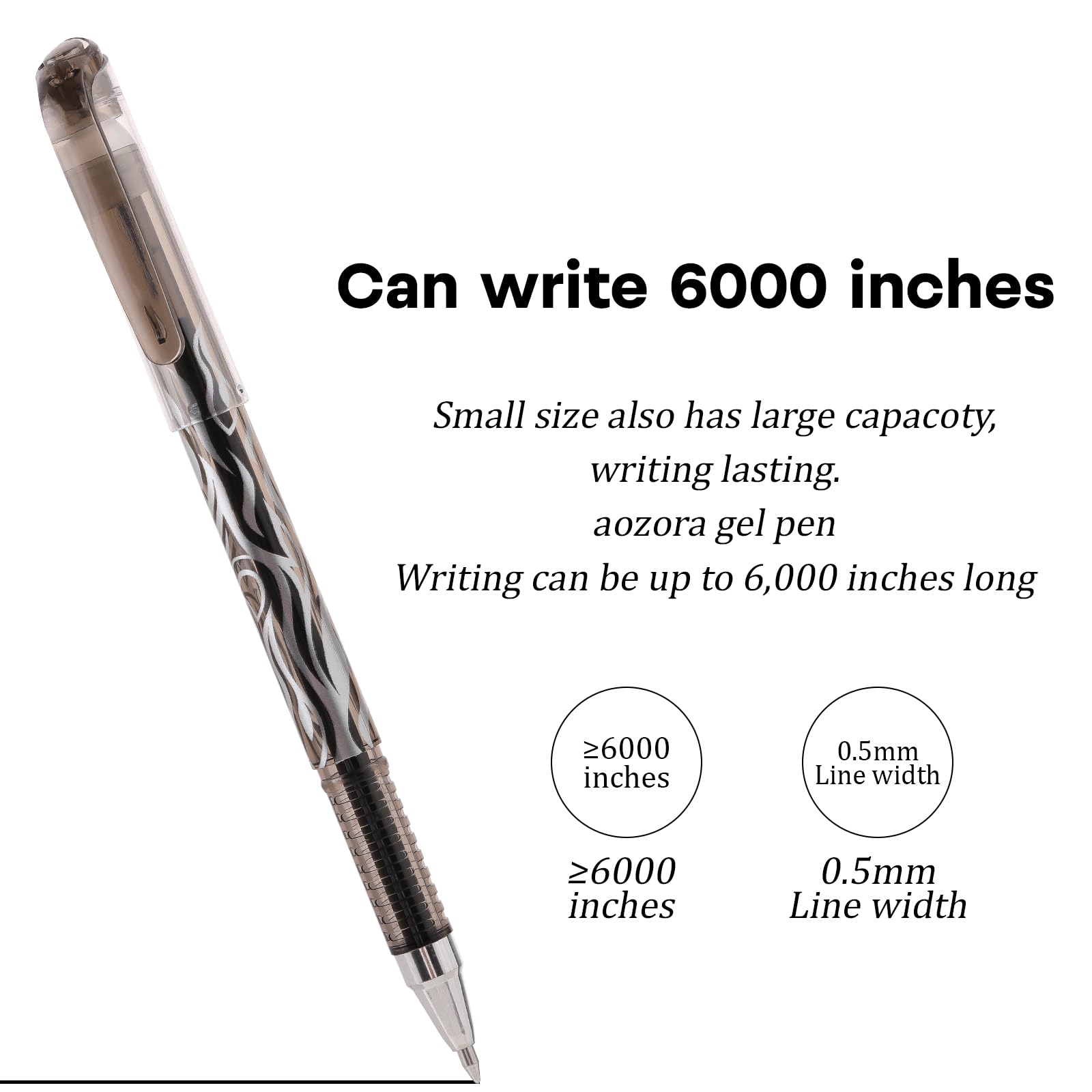 Paradigms Interiors Ink Erasable Gel Pens Fine Point Patterned ...