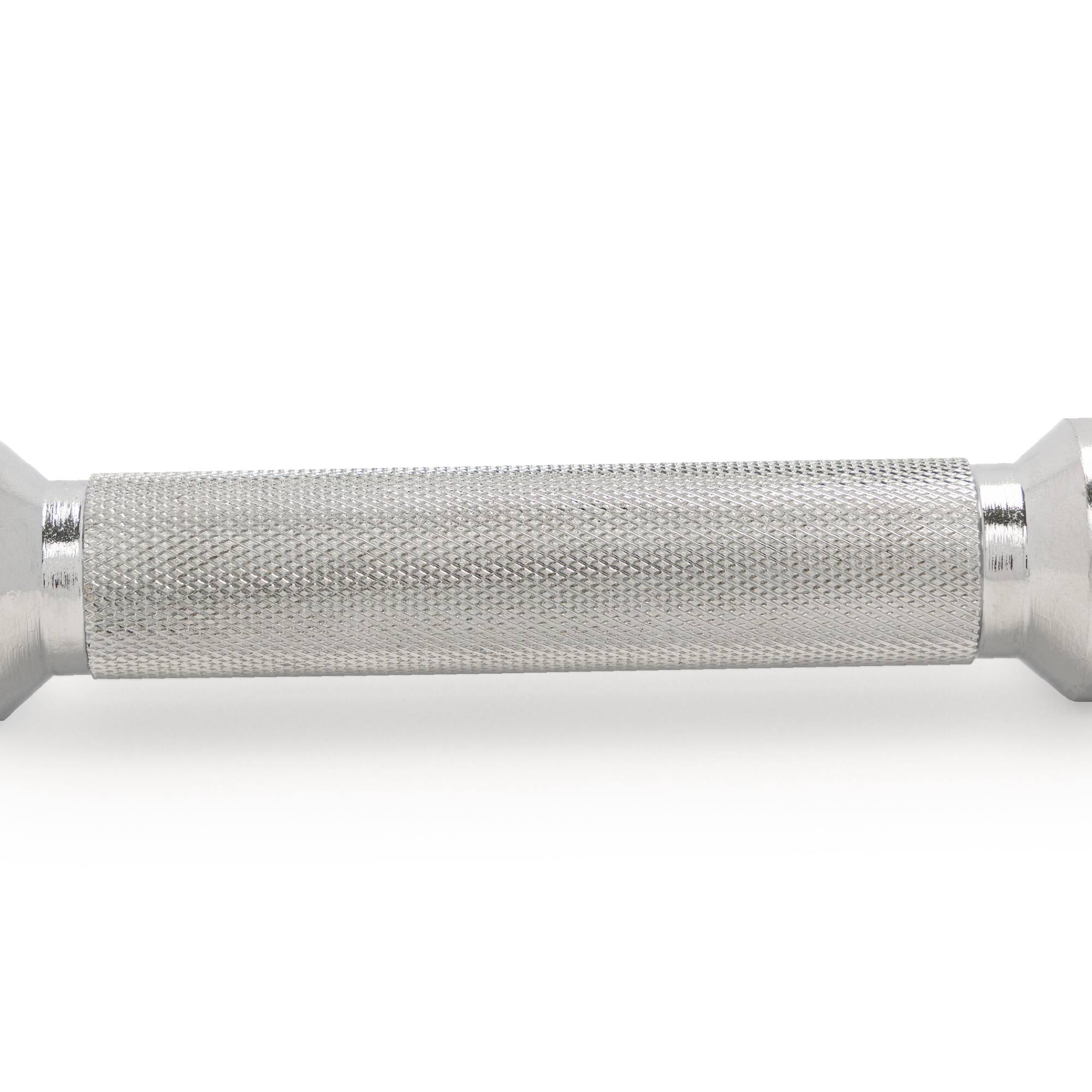 Sunny Health & Fitness Standard 24” Threaded Chrome Dumbbell Bar Set ...