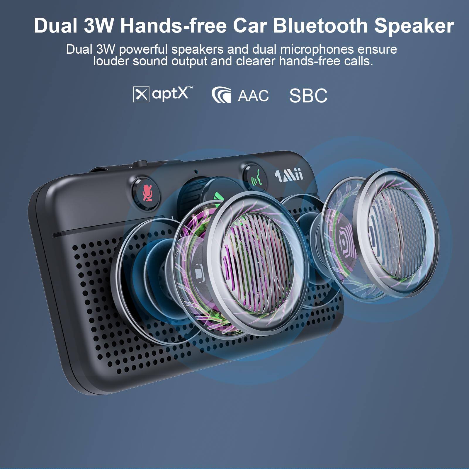 Cozy Serene Car Handsfree Speakerphone Cell Phone Motion Auto Support ...