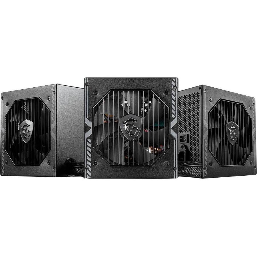 MSI 650W Power Supply ATX 120 V AC, 230 V AC Input 5 V DC, 3.3 V DC, 12 ...