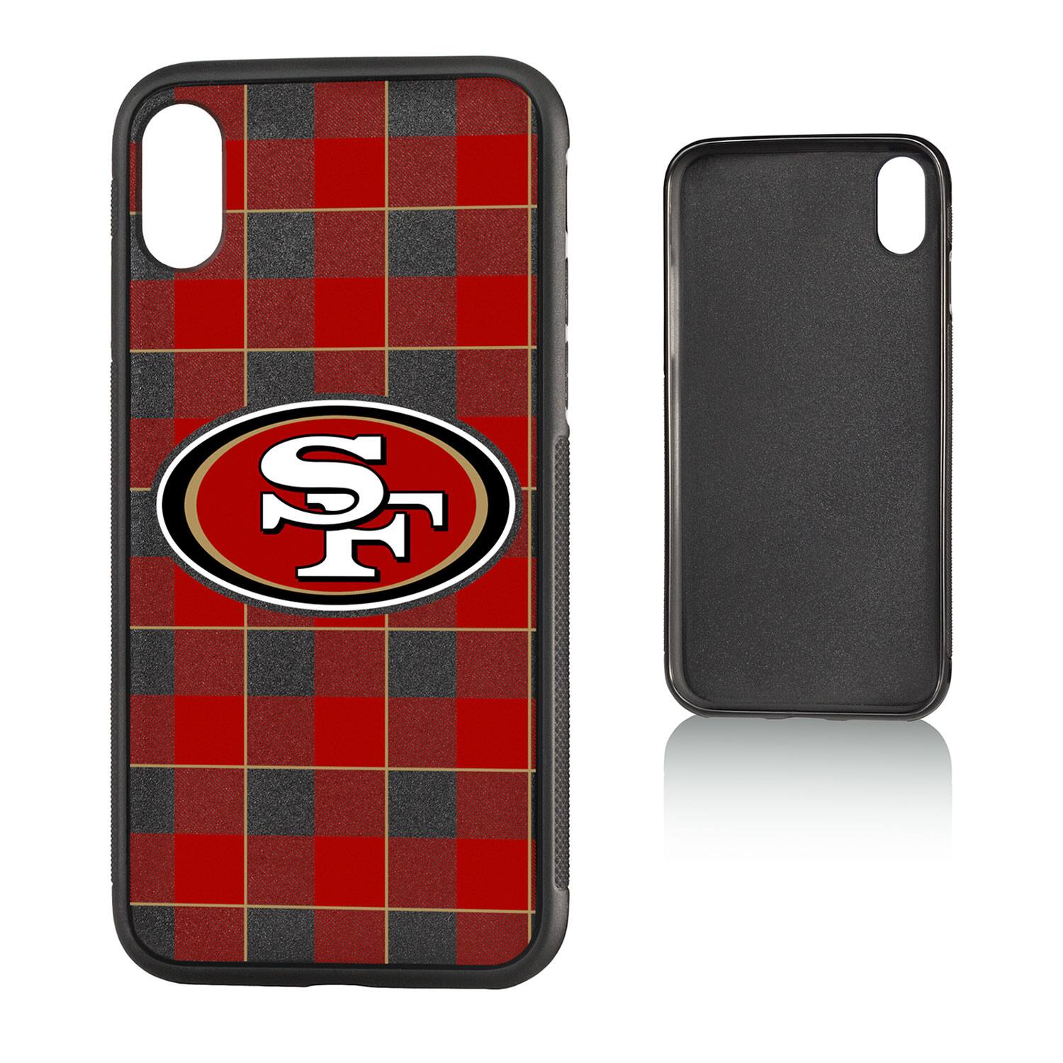 Keyscaper NFL San Francisco 49ers iPhone Plaid Design Bump Case Xs Max ...