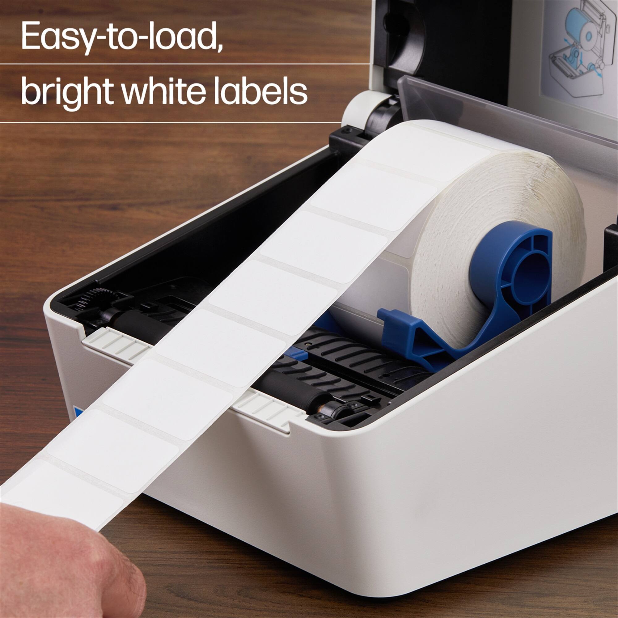 HP 2 x 1” Direct Thermal Shipping Labels, Multipurpose Thermal Labels ...