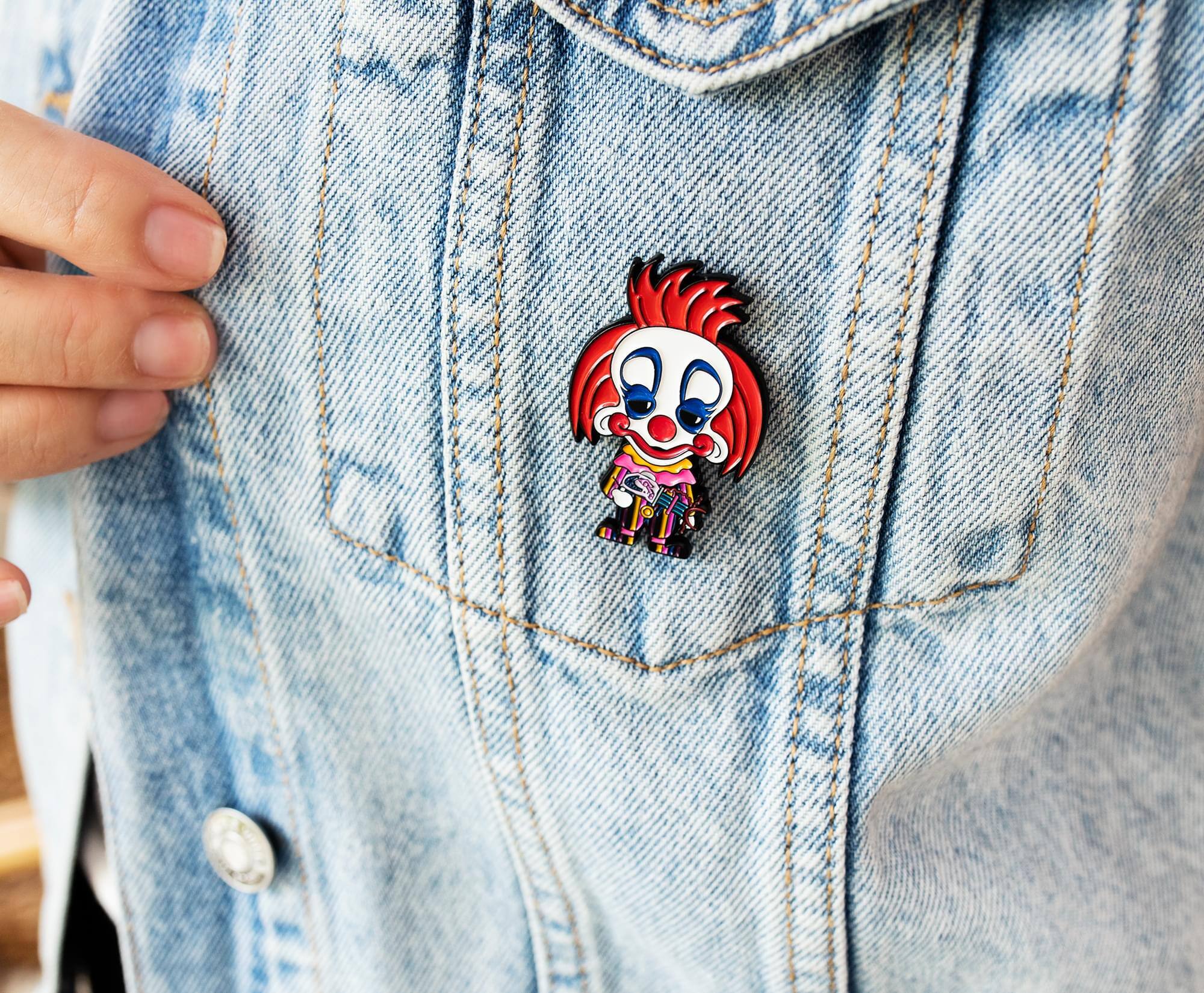 Toynk Killer Klowns from Outer Space Rudy Chibi Enamel Pin | Exclusive ...