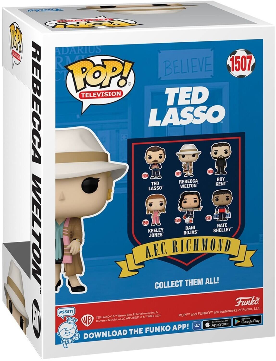 Funko POP! TELEVISION: Ted Lasso Boss Rebecca COLLECTIBLES Multicolor ...