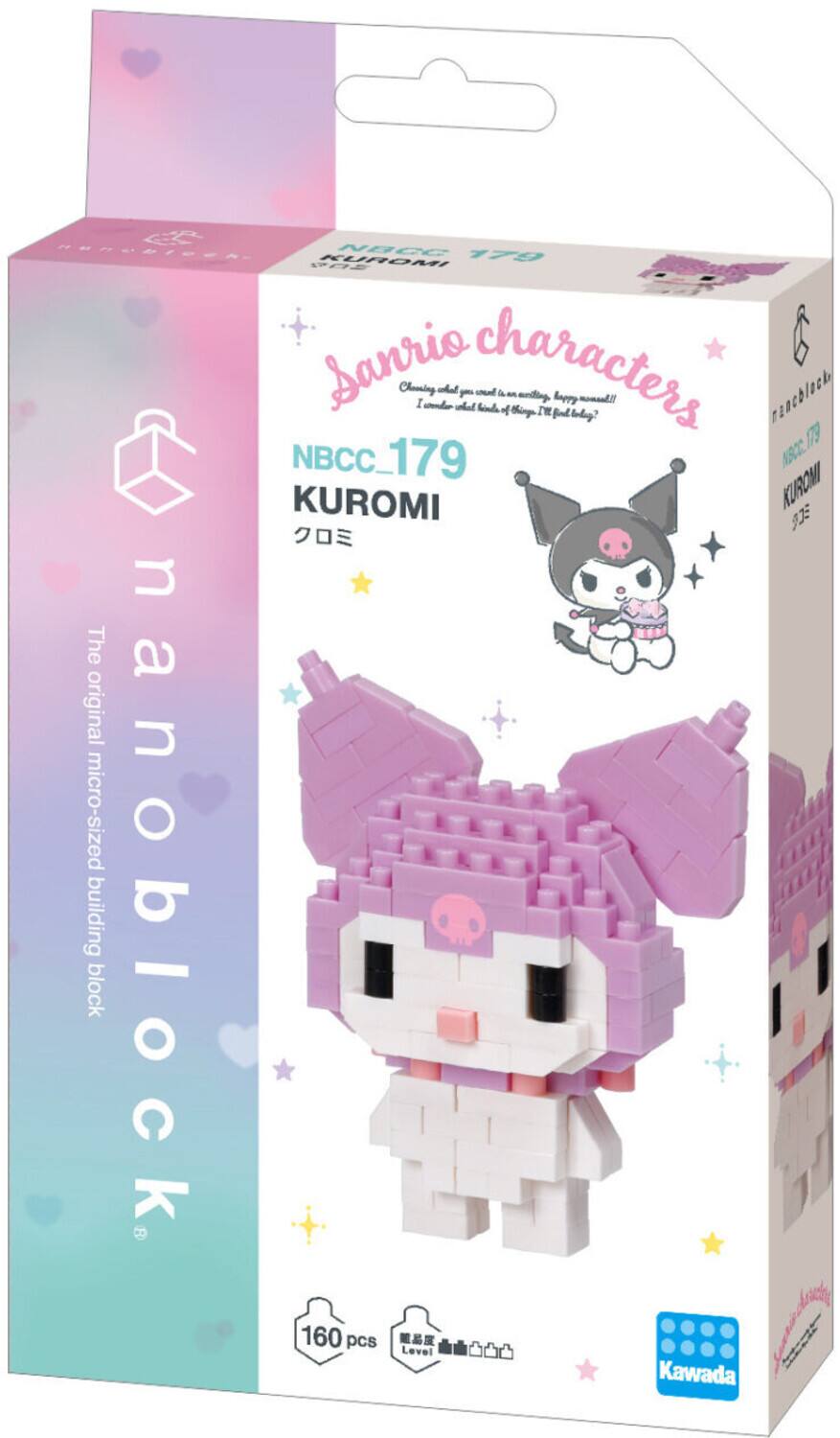 PopMarket Nanoblock Sanrio Character Collection Kuromi Building Kit ...