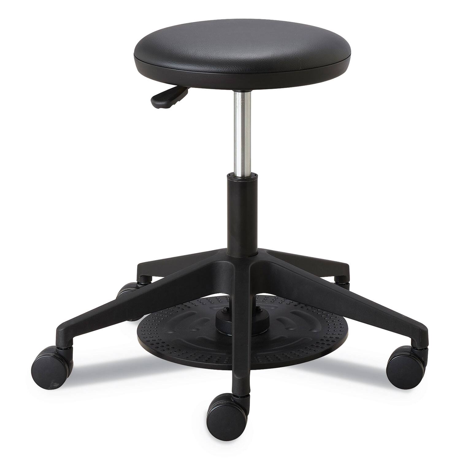 Safco Lab Stool, Backless, Supports Up to 250 lb, 19.25" to 24.25" Seat ...