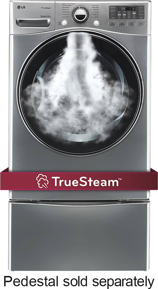 Customer Reviews: LG SteamDryer 7.3 Cu. Ft. 12-Cycle Ultralarge ...