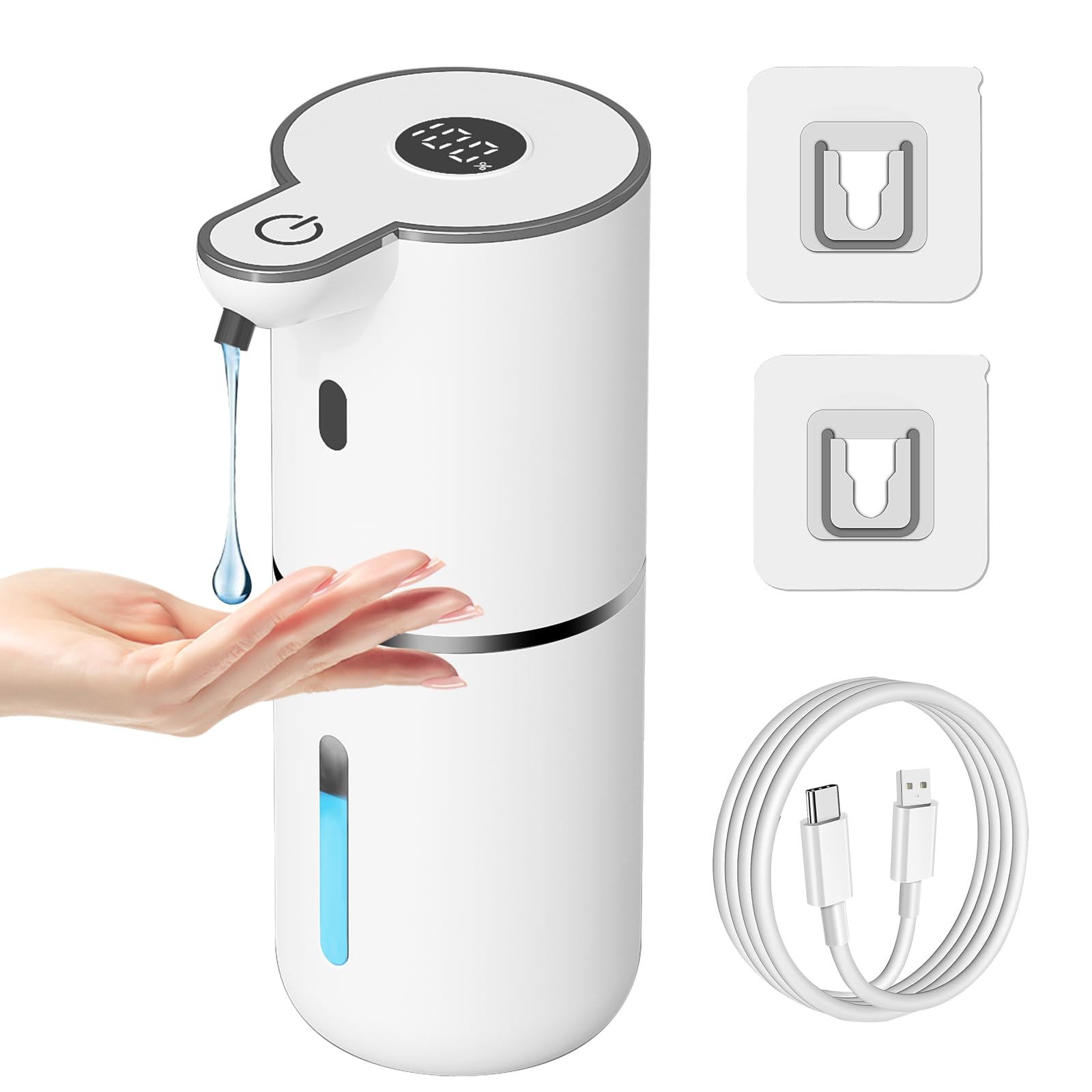Dapper Styles Automatic Liquid Soap Dispenser Touchless Usb ...
