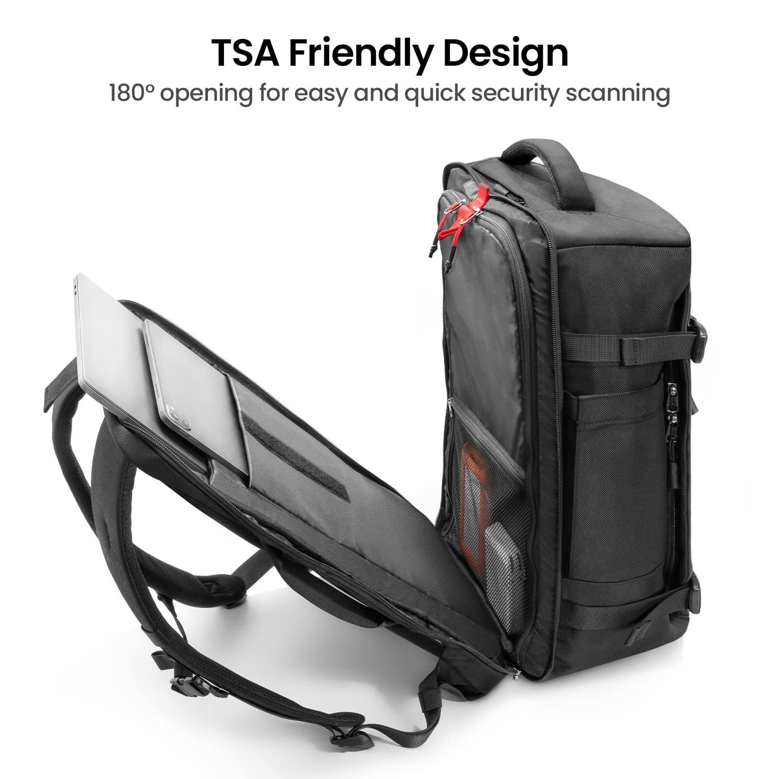 Live At Space Travel Backpack 40l Tsa Friendly Flight Approved Carry on ...