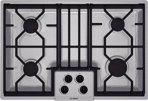 Best Buy: Bosch 30" Built-In Gas Cooktop Stainless-Steel NGM3054UC