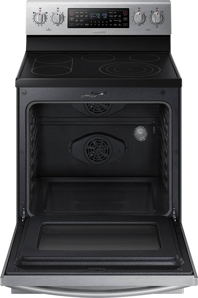 Best Buy: Samsung 5.9 cu. ft. Freestanding Flex Duo™ Electric Range ...