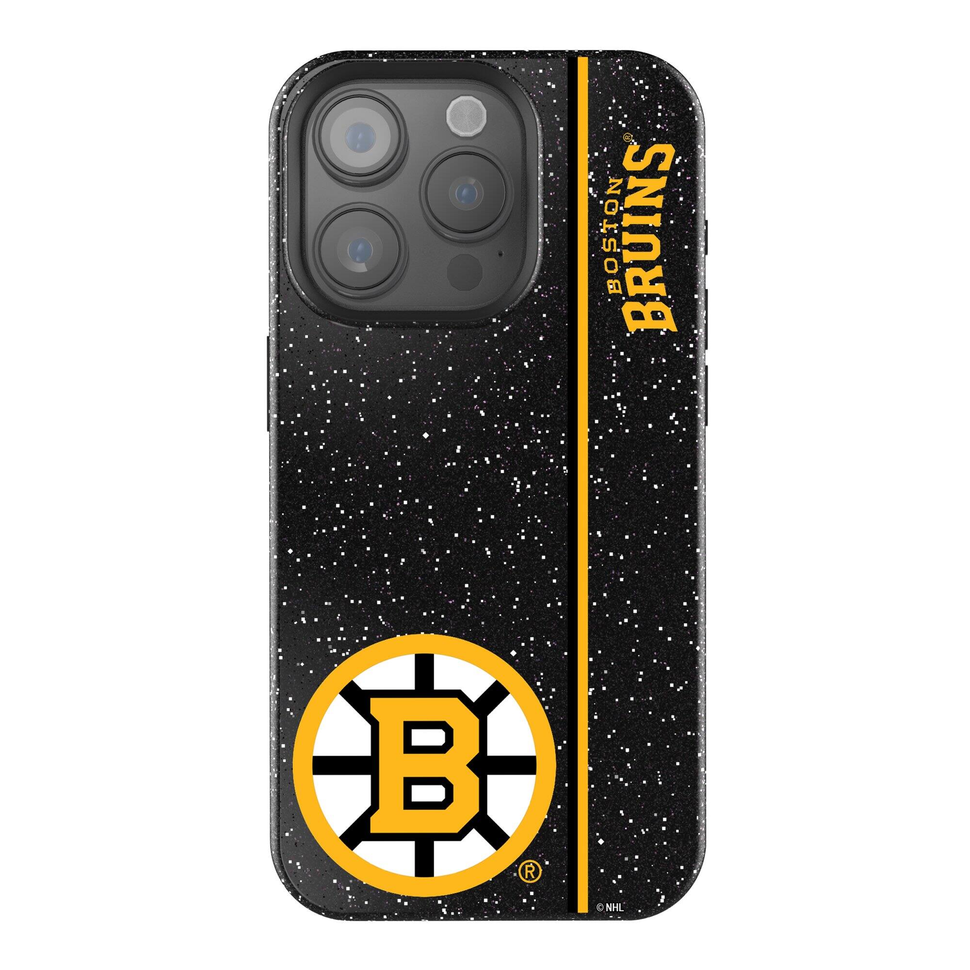 Keyscaper NHL Boston Bruins Sidebar Bling iPhone Case 14 Plus Black ...