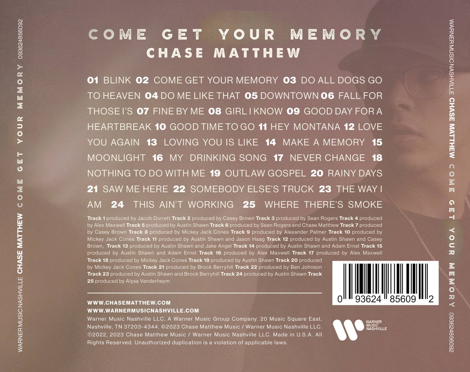 Chase Matthew Come Get Your Memory COMPACT DISCS [CD] - Best Buy