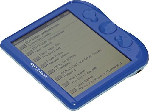 Best Buy: Ectaco jetBook mini Digital Text Reader Royal Blue JBM-RBL