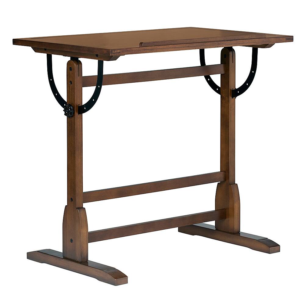 Customer Reviews: Studio Designs Vintage Drafting Table Wood Rustic Oak ...