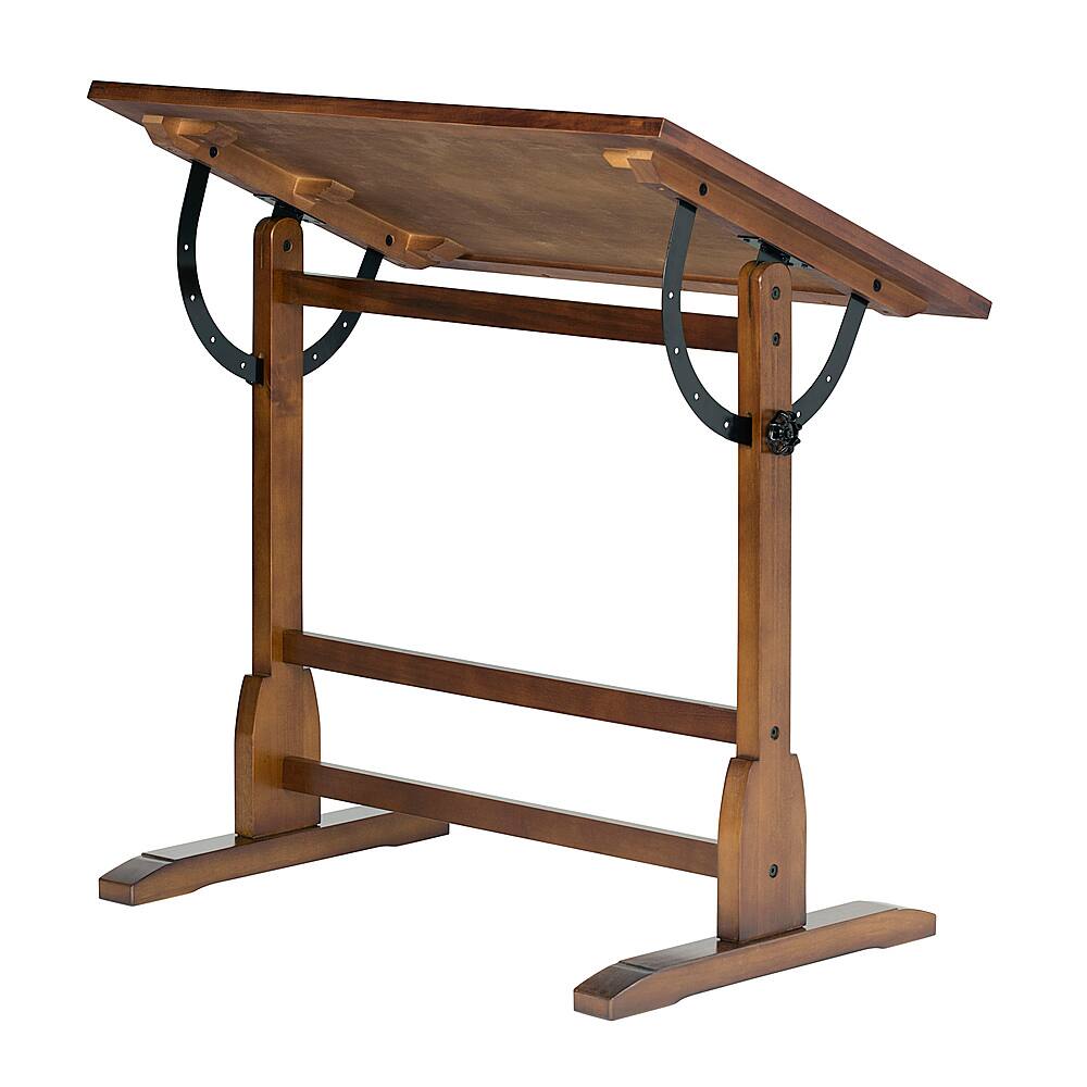 Customer Reviews: Studio Designs Vintage Drafting Table Wood Rustic Oak ...
