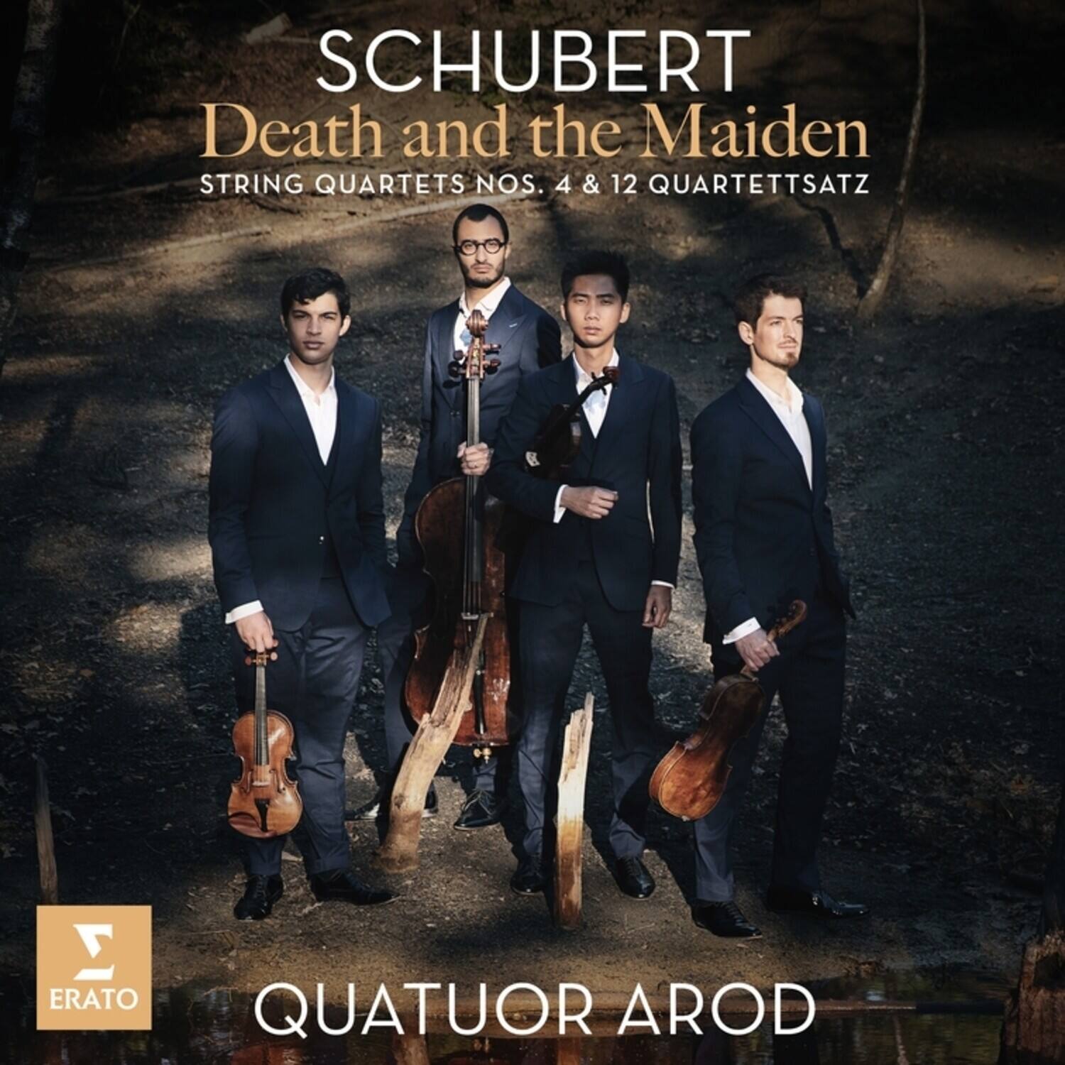 Quatuor Arod Schubert: Death and the Maiden String Quartets N0. 4 & 12 COMPACT DISCS [CD] - Best Buy