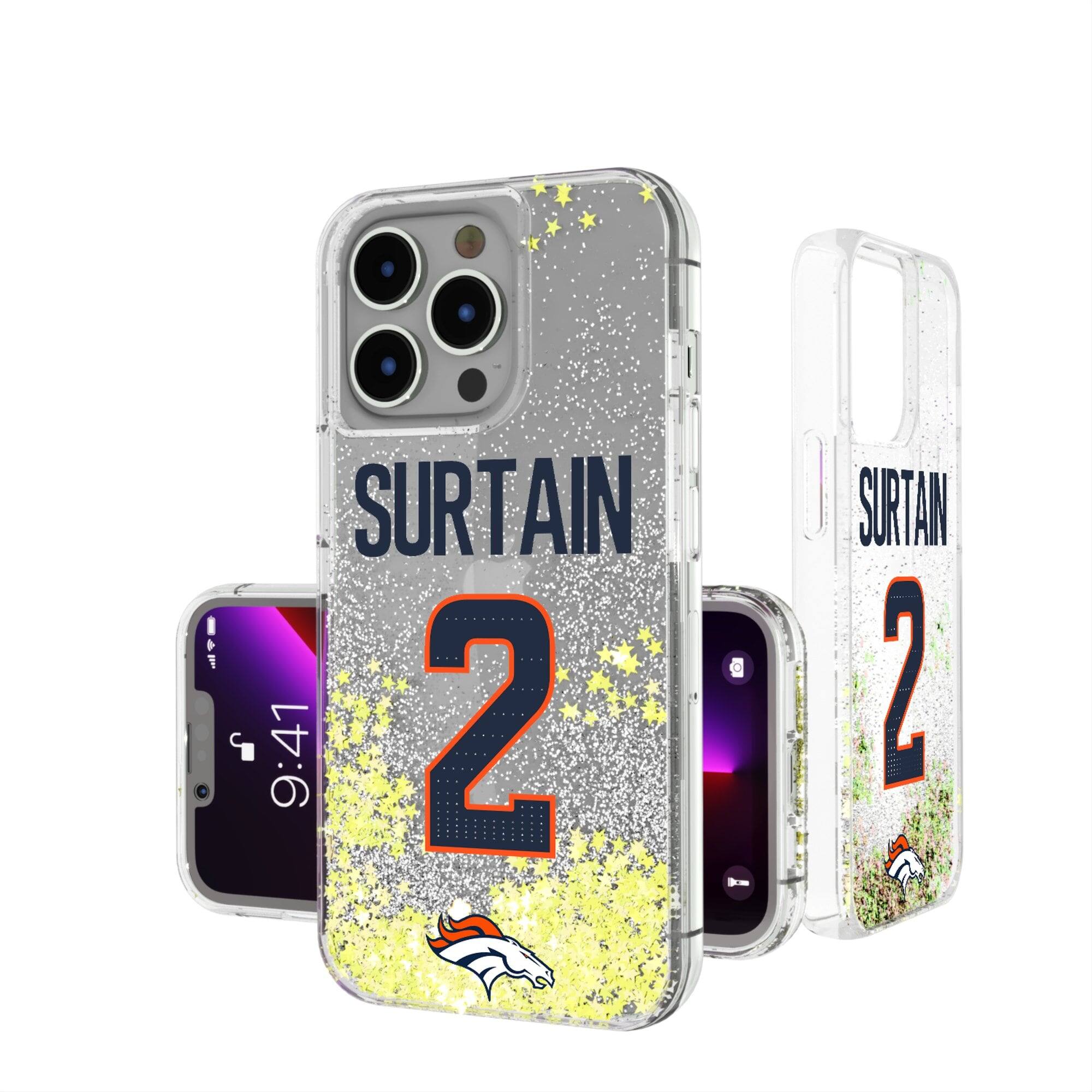 Keyscaper NFL Denver Broncos Patrick Surtain II iPhone Glitter Phone ...