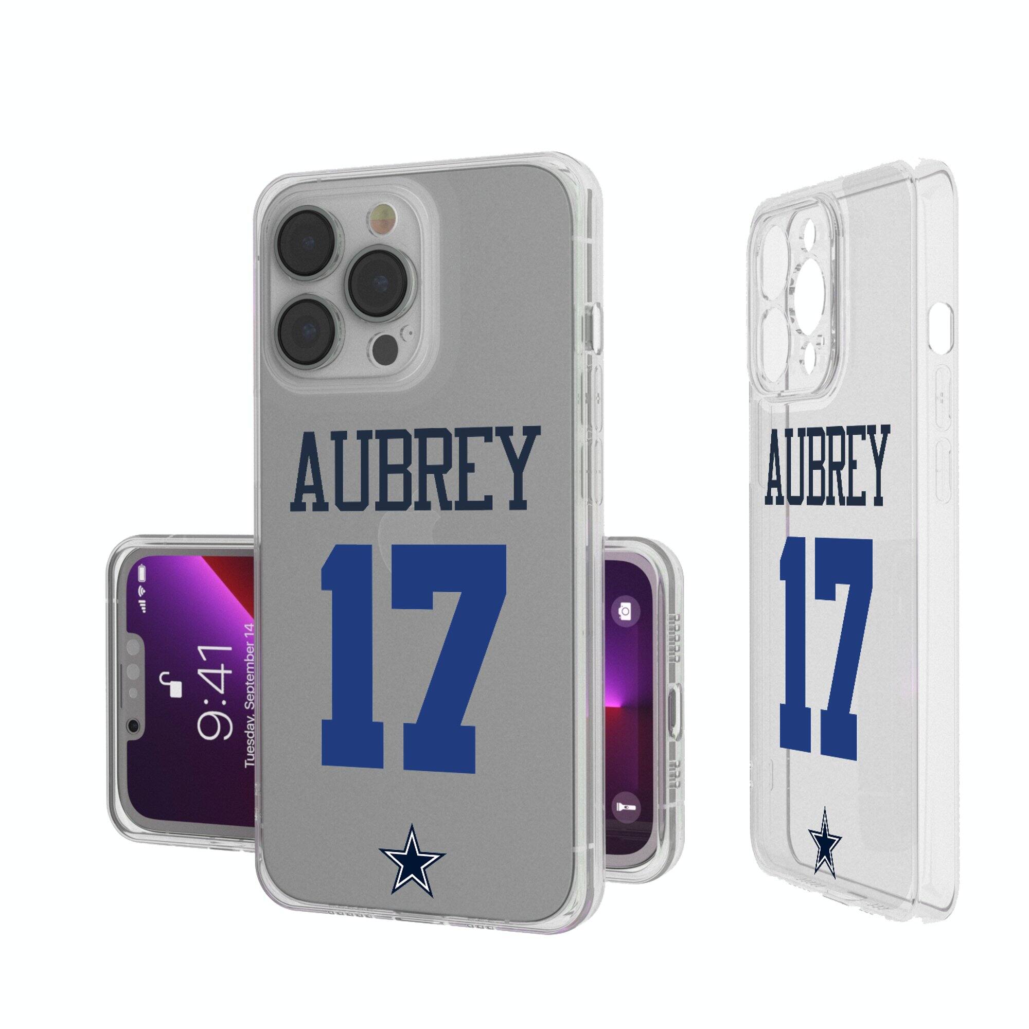 Keyscaper NFL Brandon Aubrey Dallas Cowboys iPhone Clear Case 16 Pro ...