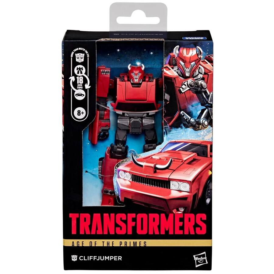 Hasbro Transformers Age of the Primes Deluxe Class Cliffjumper Action ...